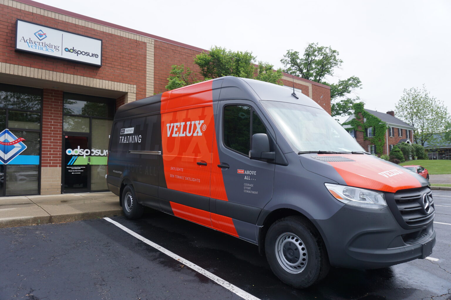 Complex Vehicle Wraps are Common for Advertising Vehicles