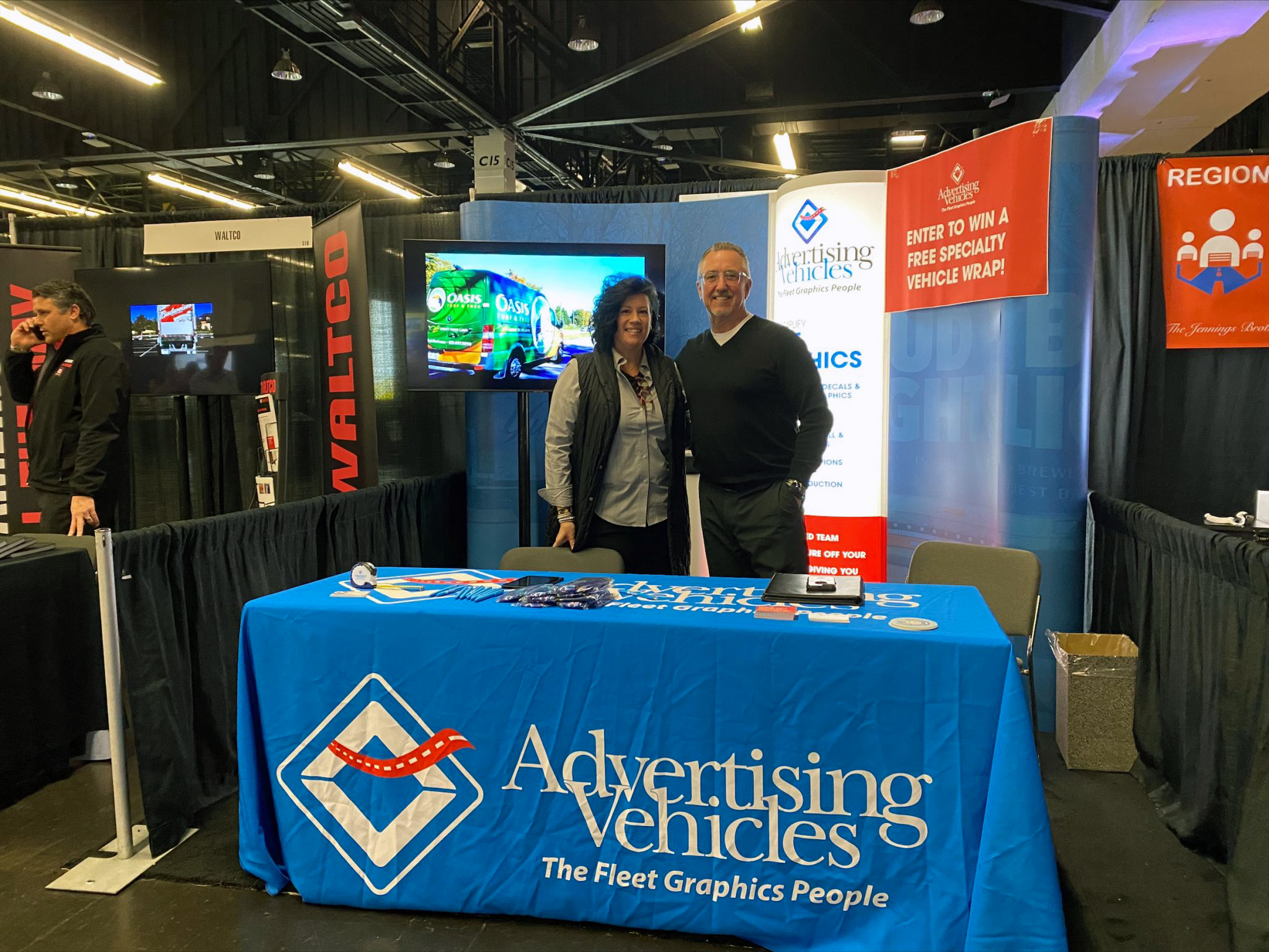 Advertising Vehicles Headed to SAMCOM 23
